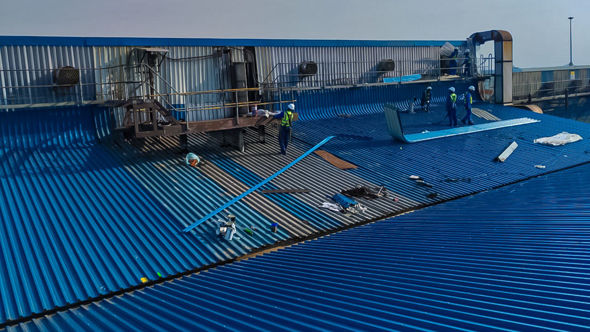 Industrial, Commercial and Retail Roof Sheeting and Cladding