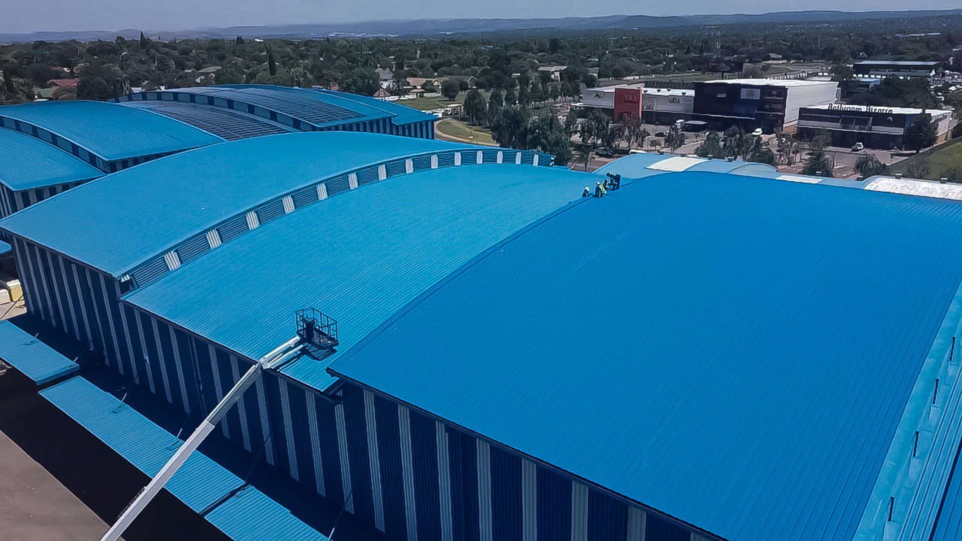 Industrial, Commercial and Retail Roof Sheeting and Cladding